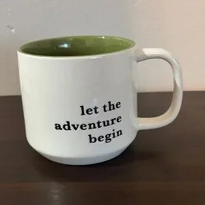 Threshold | Dining | Let The Adventure Begin Threshold Mug Excellent ...